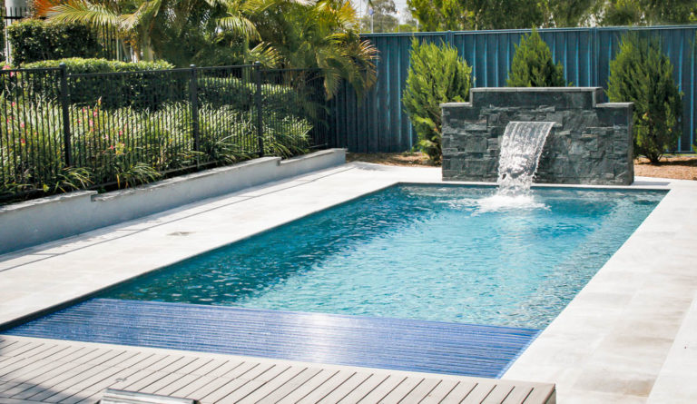 The Reflection with Auto Cover - safe swim - Leisure Pools Australia