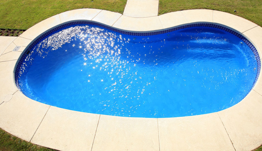 The Tuscany - kidney shaped pool and fun - Leisure Pools Australia