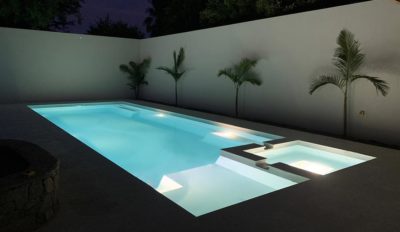 The Absolute - Built-in Spa, Splash Deck - Leisure Pools Australia