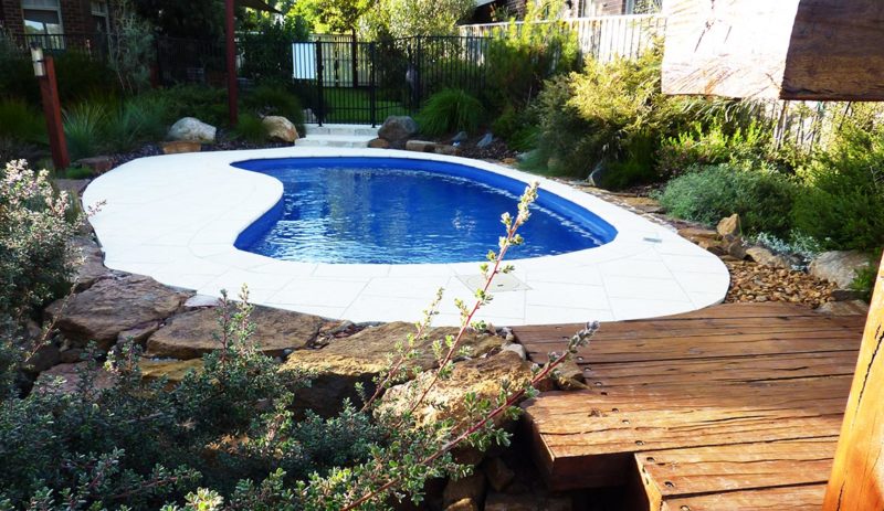 The Tuscany - kidney shaped pool and fun - Leisure Pools Australia
