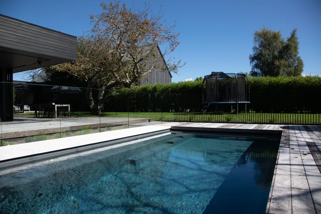 The Reflection with Cover 7.00m installed by NZ Pools - Leisure Pools Australia